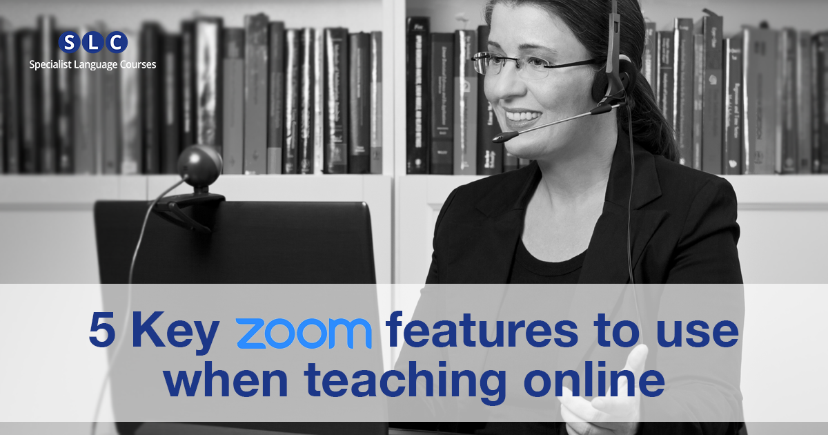 5 Key zoom features to use when teaching online